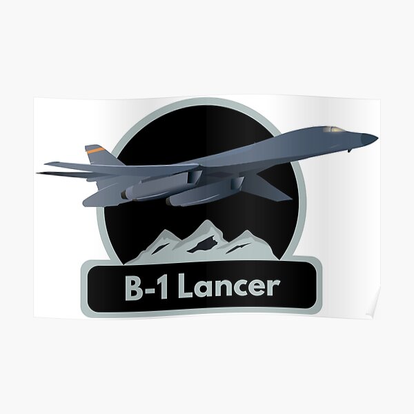 "American Heavy Bomber B-1 Lancer" Poster for Sale by NorseTech | Redbubble
