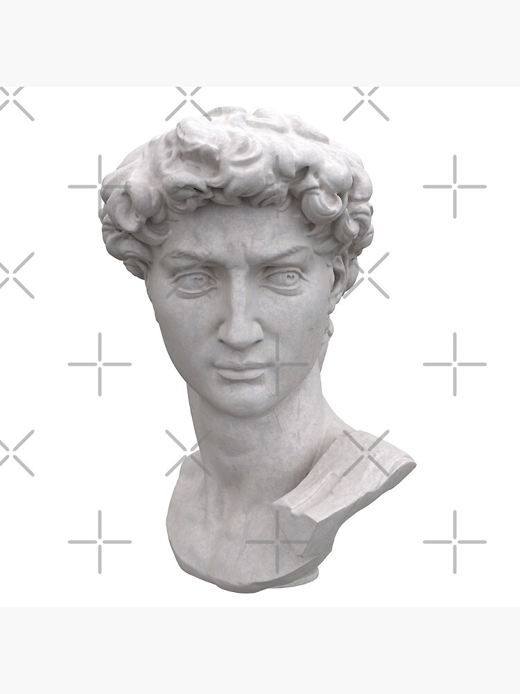 "Statue of David Marble 3D Art" Poster by aydn-tee | Redbubble