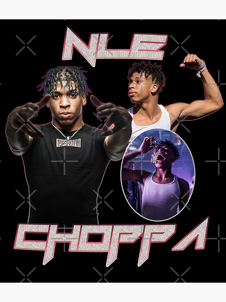 "NLE CHOPPA" Canvas Print for Sale by WooBack10 | Redbubble