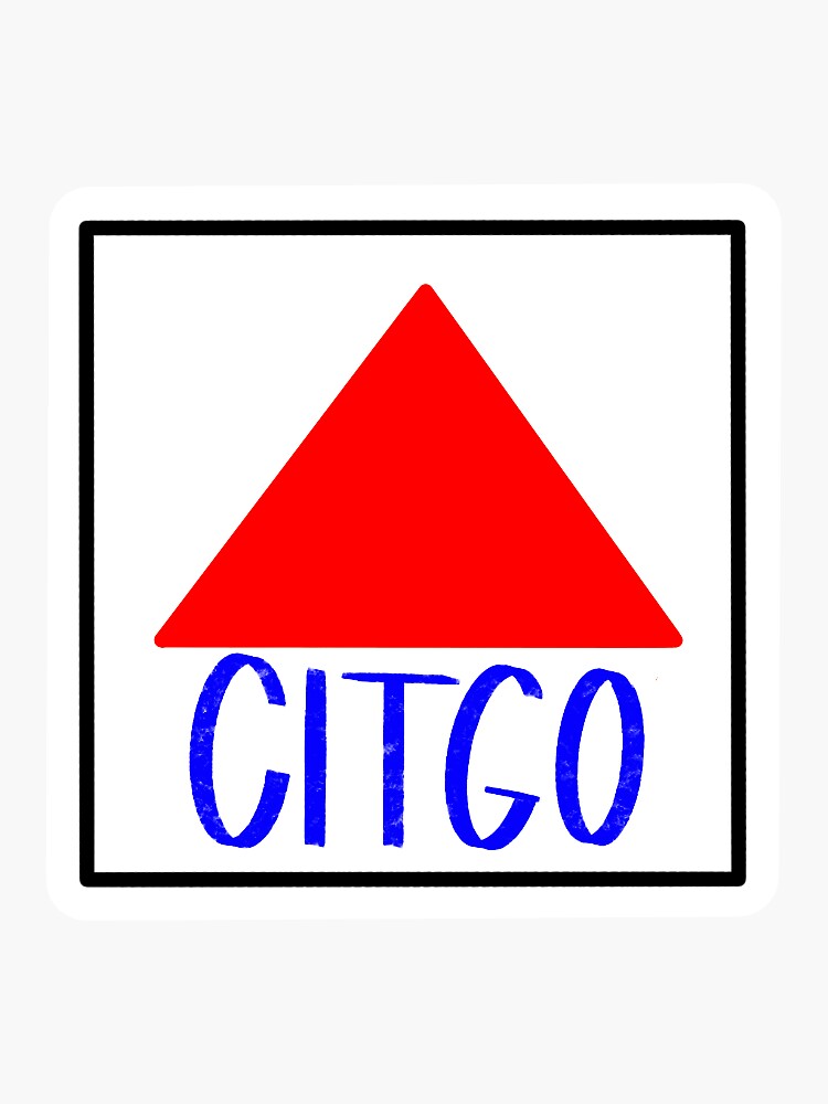 "Citgo Sifn" Sticker for Sale by brittanyb326 | Redbubble