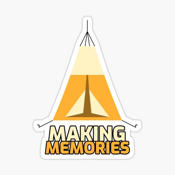 "Making memories" Sticker for Sale by sun69max | Redbubble