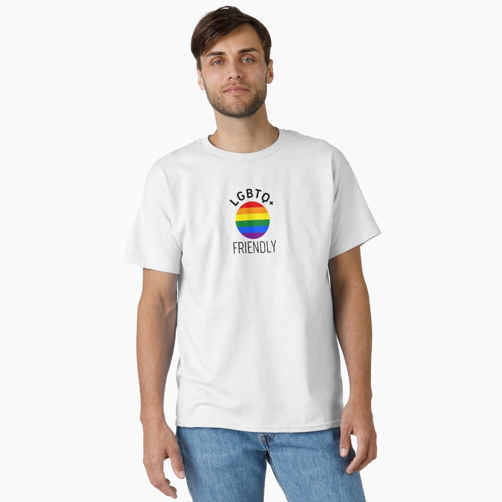 "lgbt friendly" Sticker for Sale by tony4urban | Redbubble