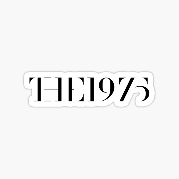 "1975" Sticker for Sale by Hxllylm | Redbubble