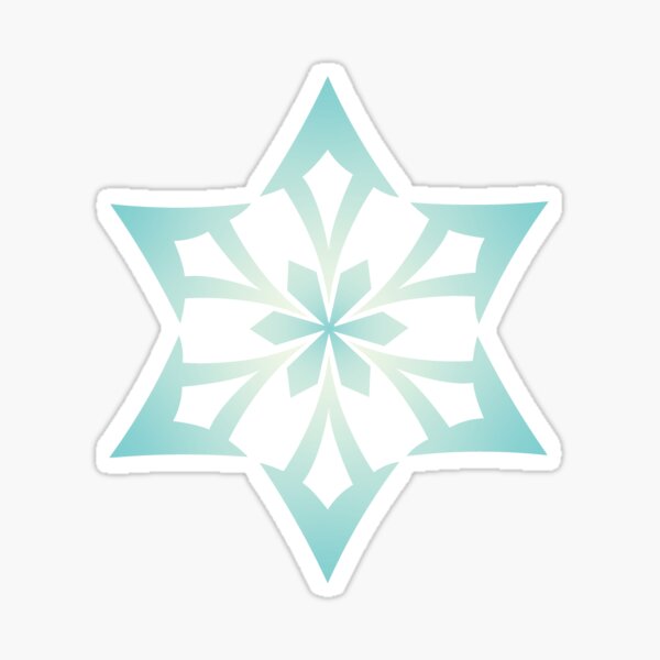"Genshin Impact - Cyro" Sticker for Sale by sophiaerika | Redbubble