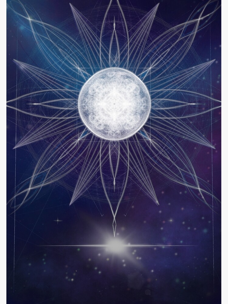 Póster «Obra de arte de Goddes Selene Sigil» de Amethystum | Redbubble