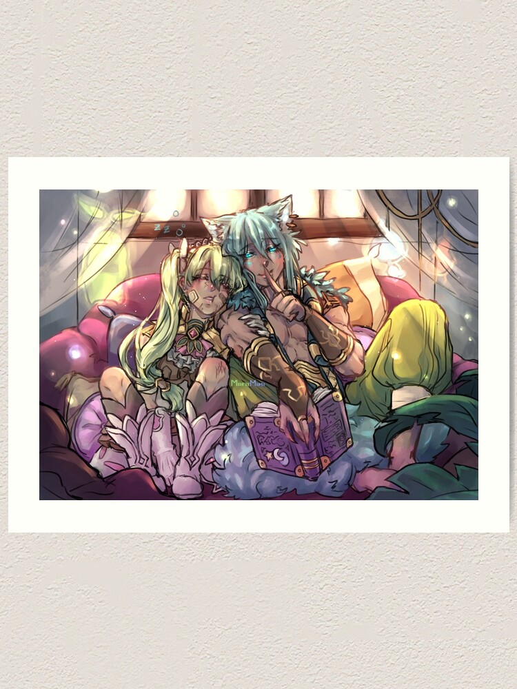 Rune Factory 4 Leon X Frey Art Print For Sale By Misfitmimi Redbubble