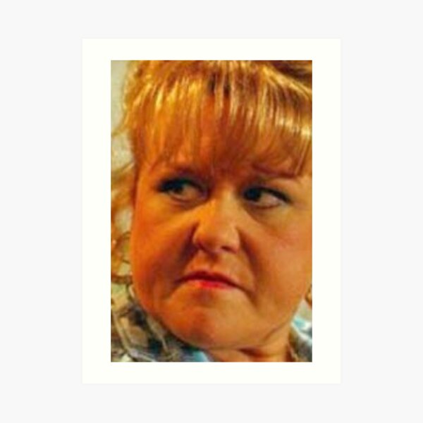 "CORRIE LEGENDS- CILLA BATTERSBY-BROWN" Art Print by PopTartXO | Redbubble