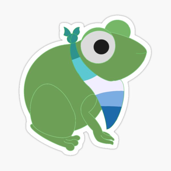"MLM Pride Frog" Sticker for Sale by CryptidGender | Redbubble