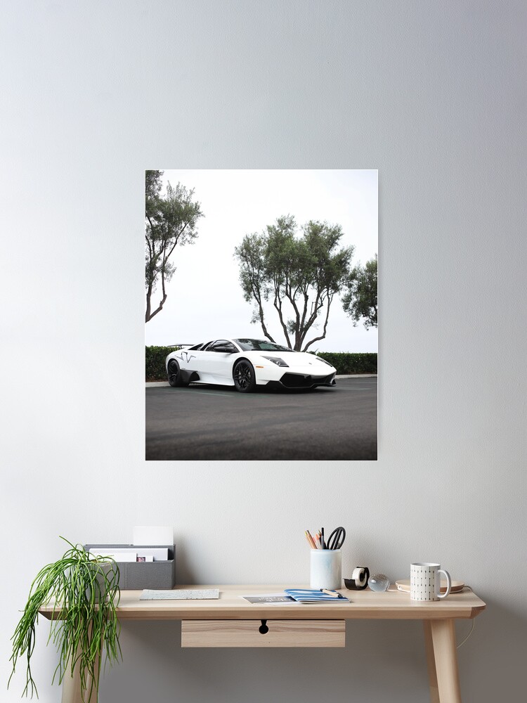 "White Dove - Lamborghini Murcielago SV" Poster for Sale by ncraigphoto ...