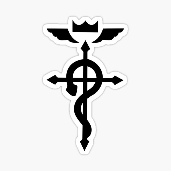 "State Alchemist" Sticker for Sale by kanuwai | Redbubble