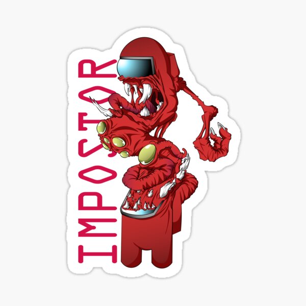 "impostor" Sticker for Sale by carlosbeltran | Redbubble