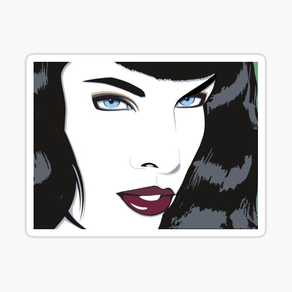 "Bettie Page" Sticker for Sale by imarilynmonroe | Redbubble