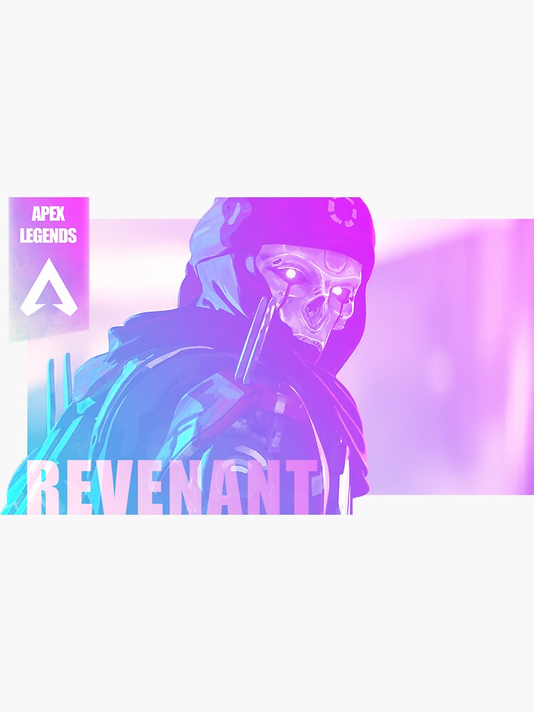 "Apex Legends Transparent Revenant Logo Wallpaper HD 2K" Sticker for ...