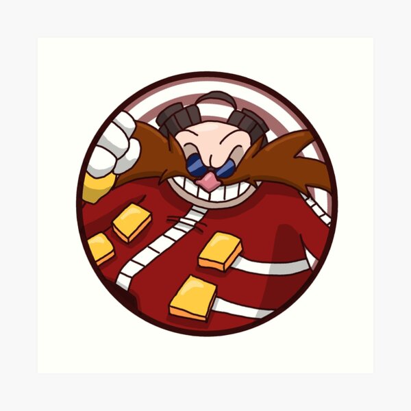 Eggman Art Prints | Redbubble