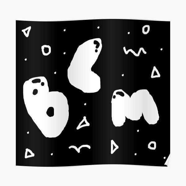 "BLM bubble letters" Poster for Sale by olivesse | Redbubble