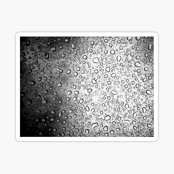 "Rain Drops" Sticker for Sale by Matriarch04 | Redbubble