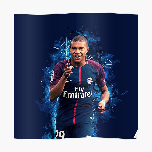 Mbappe Posters | Redbubble
