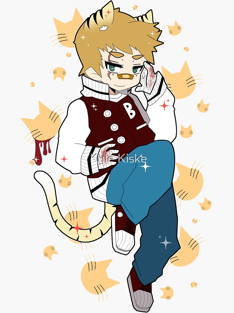 "Tony Chibi - Hotline Miami" Sticker by TeinSogi | Redbubble