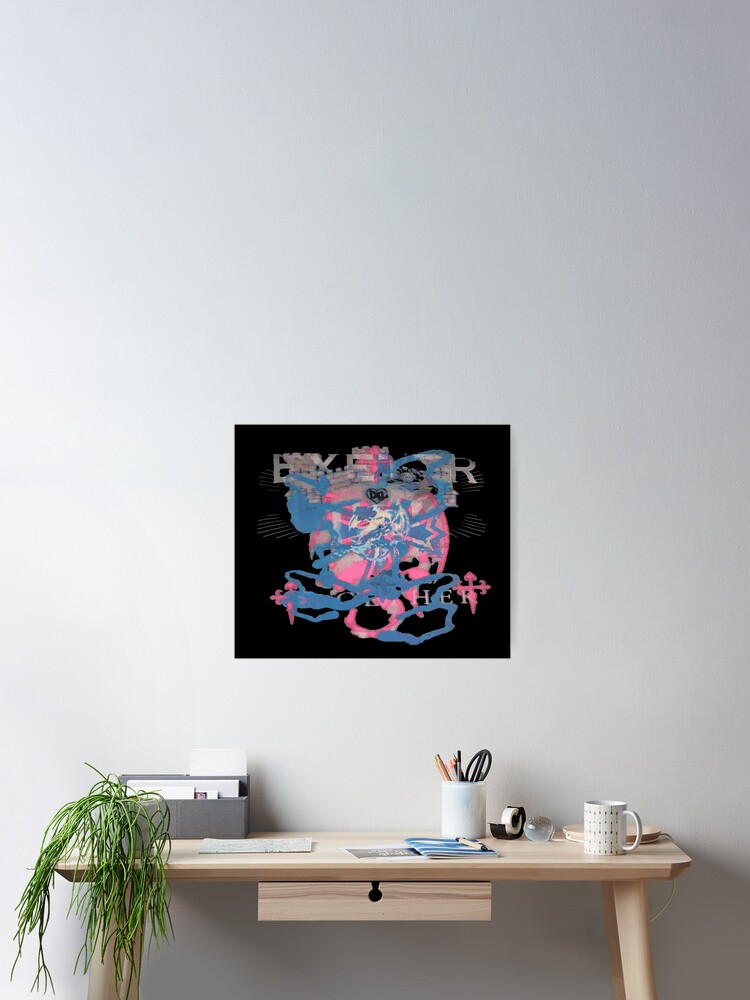 "Bladee Drain Gang Exeter Castle logo" Poster for Sale by 3stars9 ...