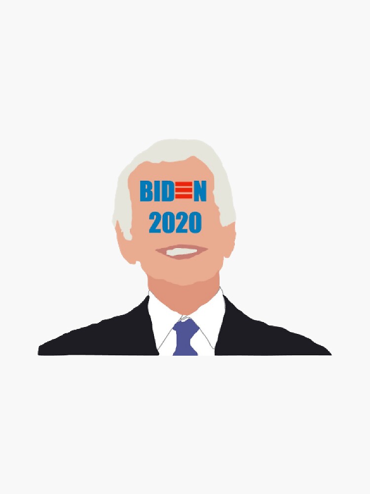 "Biden 2020" Sticker by Drodas | Redbubble