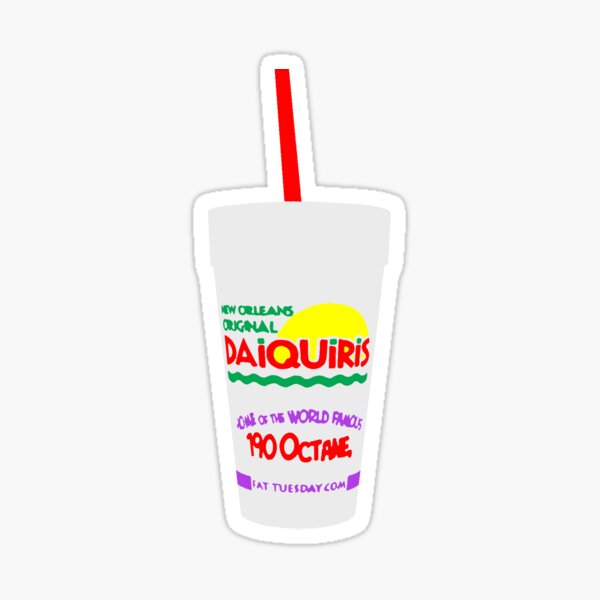 "New Orleans Daiquiris" Sticker for Sale by evpoon | Redbubble