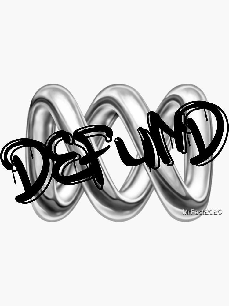 "DEFUND THE ABC" Sticker for Sale by MrFact2020 | Redbubble