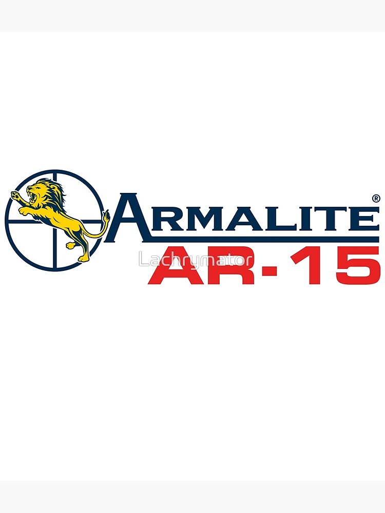 "Armalite AR-15" Poster for Sale by Lachrymator | Redbubble