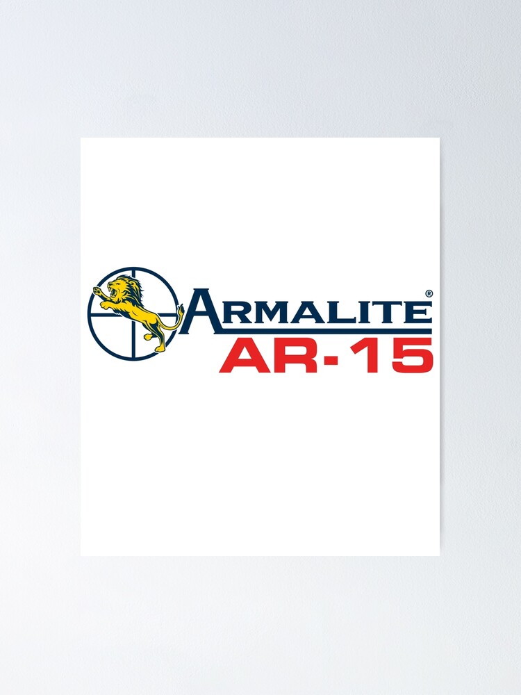 "Armalite AR-15" Poster for Sale by Lachrymator | Redbubble