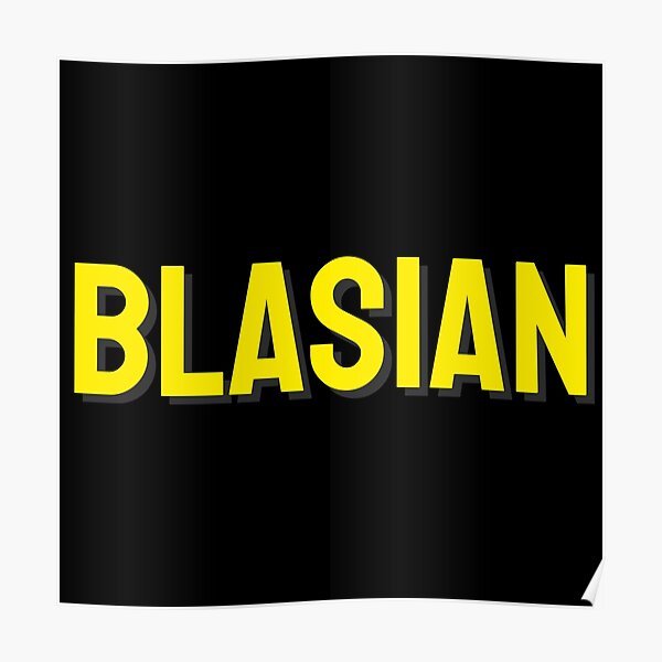 "Blasian Black + Asian Text Design " Poster by Gramsta | Redbubble