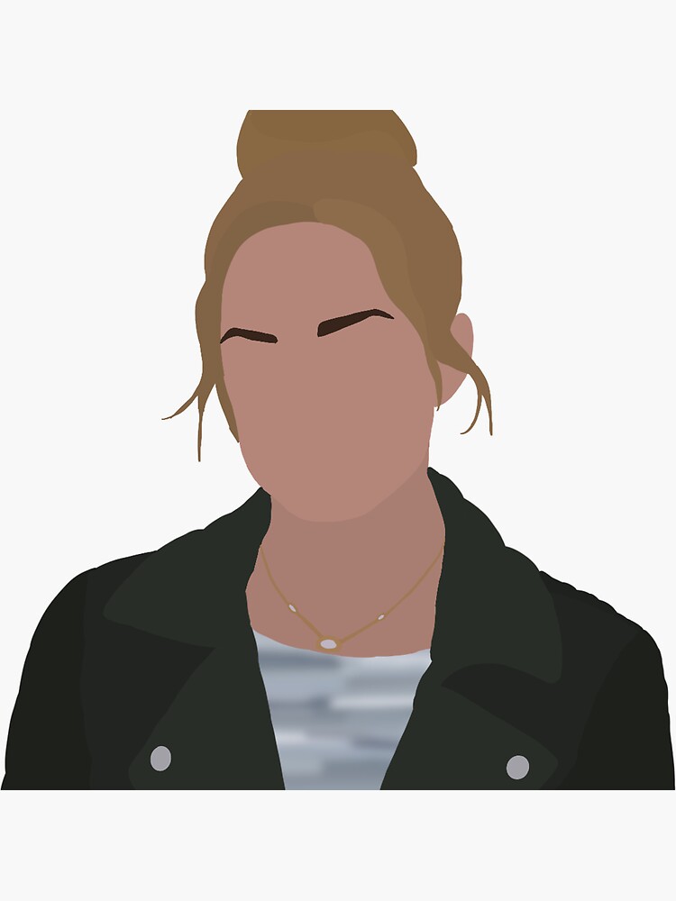 "sara" Sticker by rebeccaguzzo23 | Redbubble