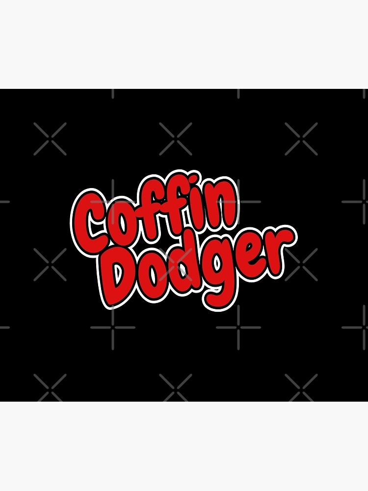 "Old Codger comes from Coffin Dodger " Shower Curtain for Sale by ...