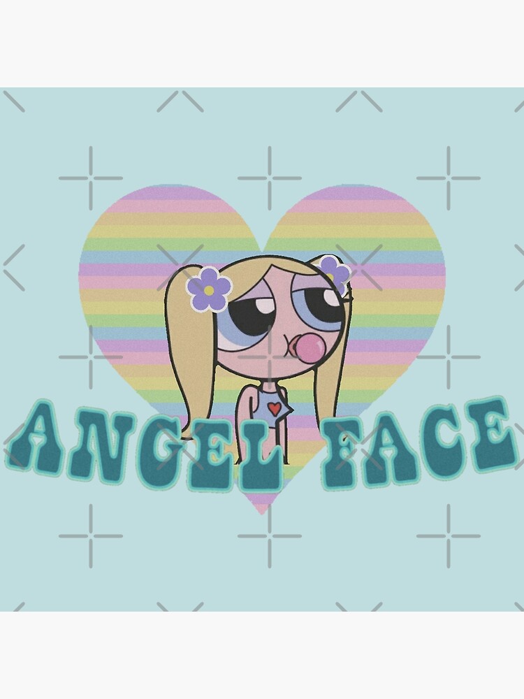 "Angel Face" Poster for Sale by vanillaspritzer | Redbubble