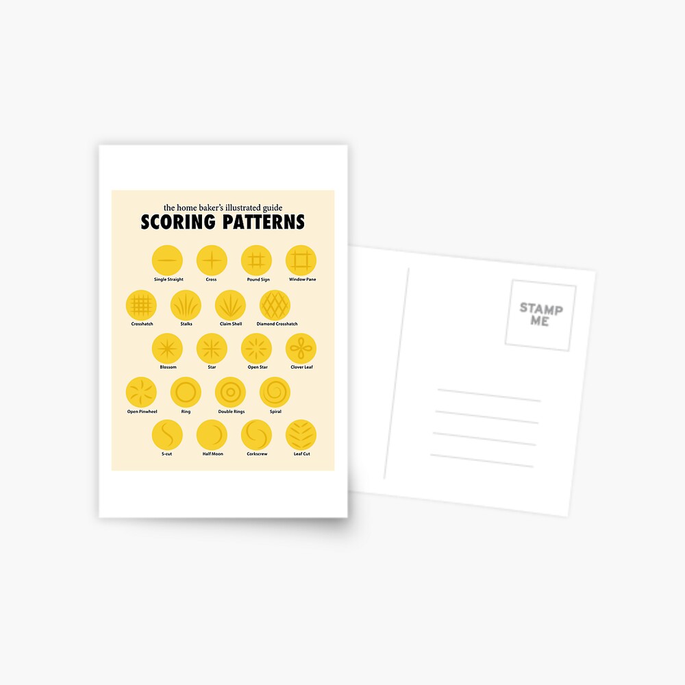 "The Home Baker's Illustrated Guide to Scoring Patterns | Sourdough ...