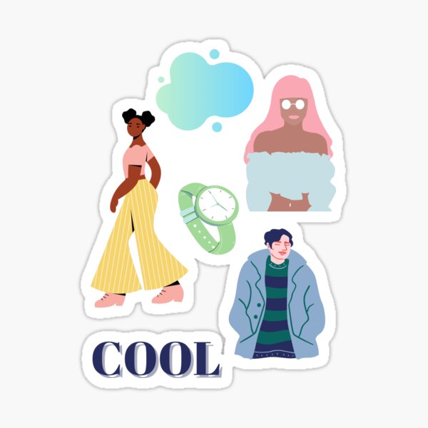 "COOL STICKER PACK" Sticker by WENZEE | Redbubble