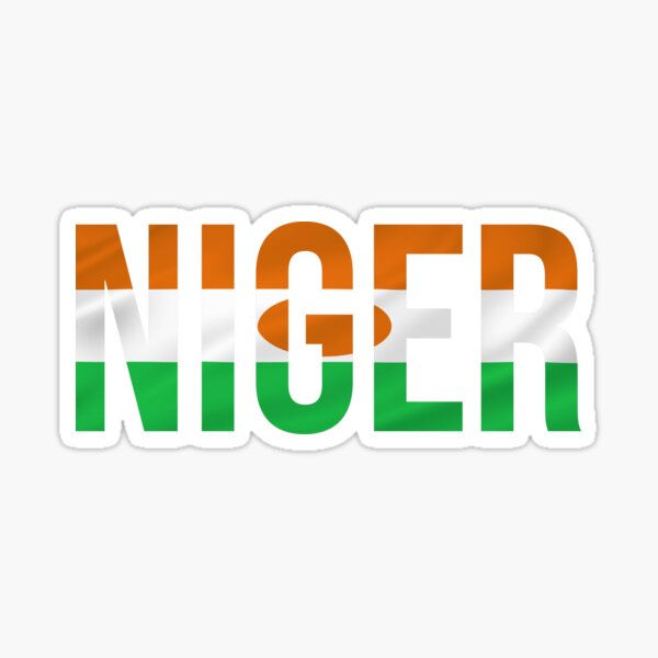 "Niger" Sticker for Sale by AfricanHype | Redbubble