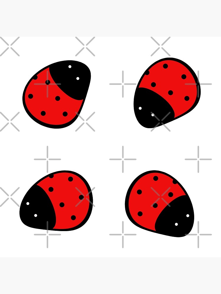 "Ladybirds" Poster by sirglennbo | Redbubble