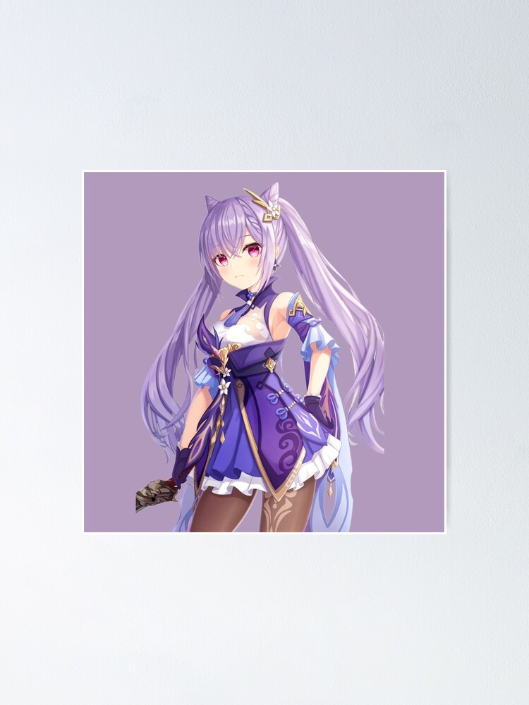 "Keqing - Genshin Impact" Poster by Kami-Anime | Redbubble