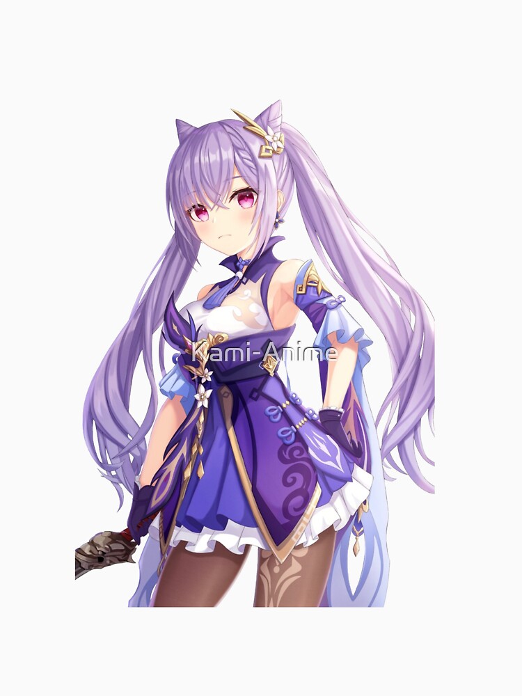 "Keqing - Genshin Impact" T-shirt for Sale by Kami-Anime | Redbubble ...