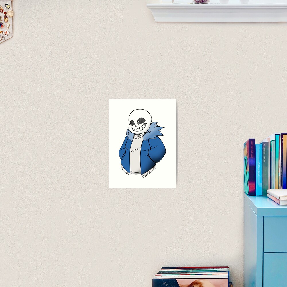 "Undertale Sans! Vector" Art Print by Hansbald | Redbubble