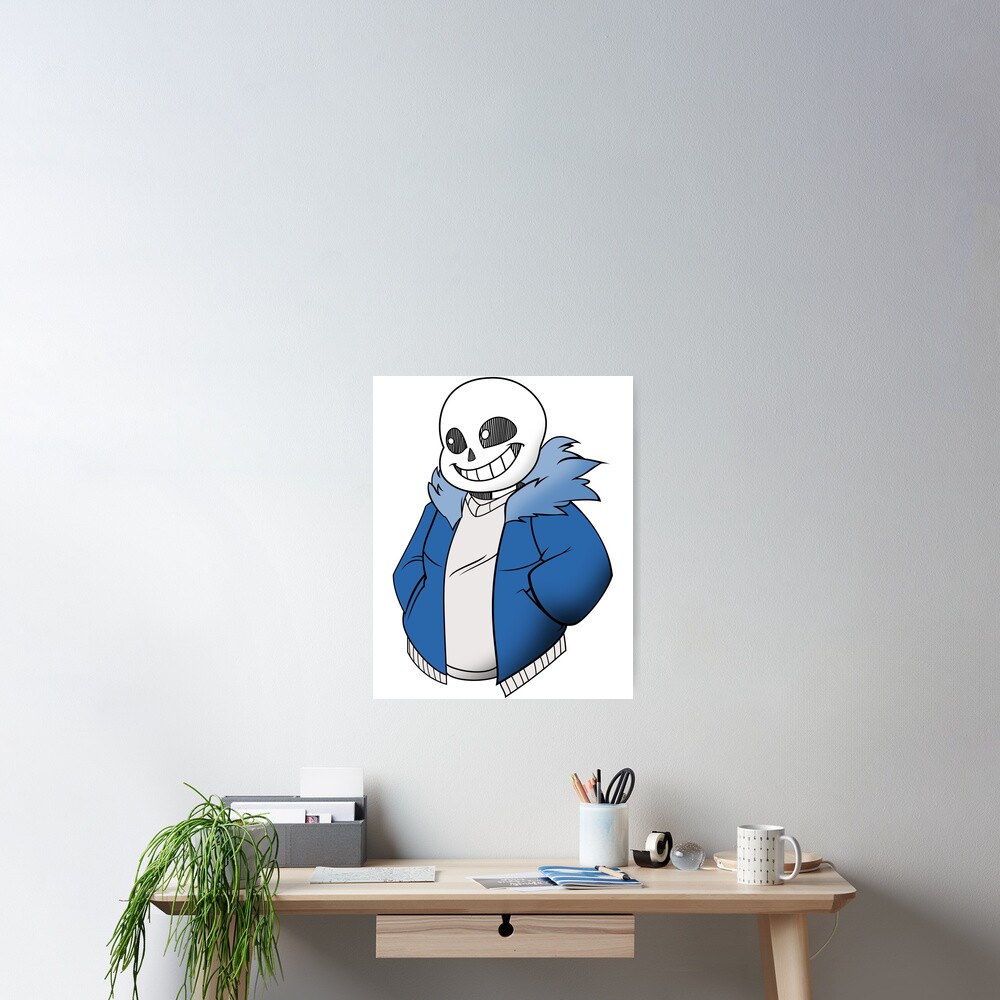 "Undertale Sans! Vector" Poster by Hansbald | Redbubble