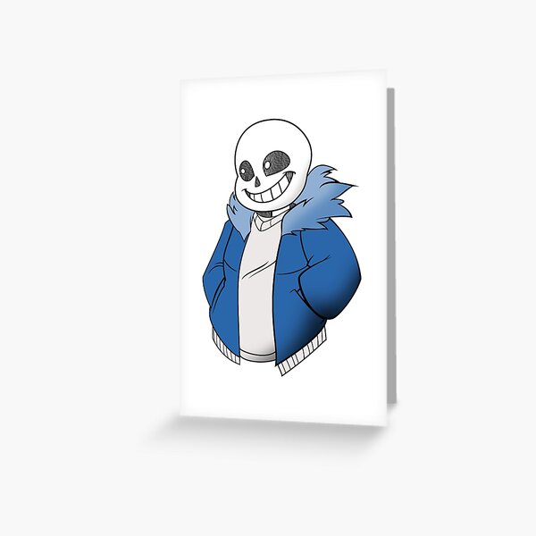 "Undertale Sans! Vector" Greeting Card for Sale by Hansbald | Redbubble