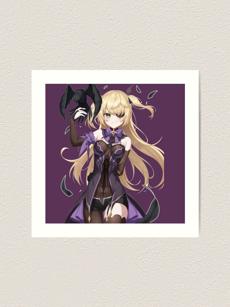 "Fischl and Oz - Genshin Impact" Art Print for Sale by Kami-Anime ...