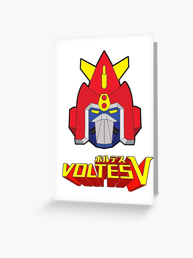 "Voltes V" Greeting Card for Sale by opelmendoza | Redbubble