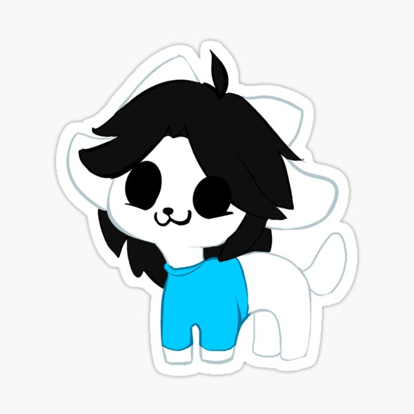 "Undertale - Temmie" Sticker by kieyRevange | Redbubble