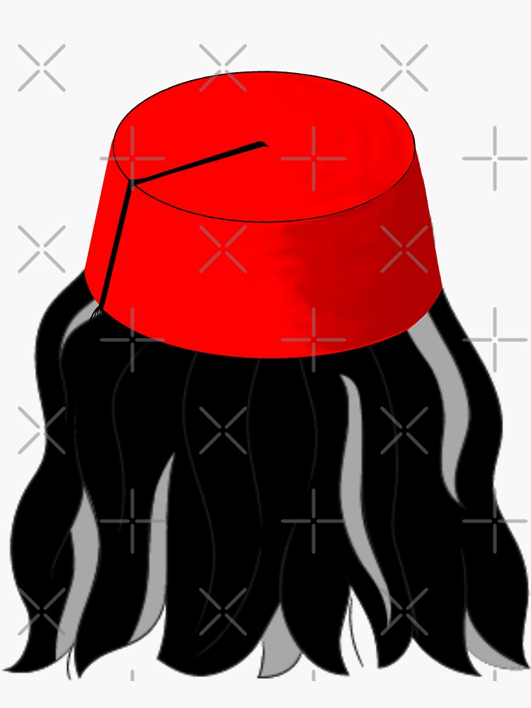 "Moroccan touch * tarbouch *" Sticker by wiwiart | Redbubble