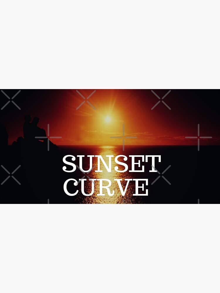 "Sunset Curve" Poster for Sale by TheArtPress | Redbubble