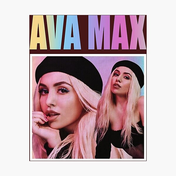 Ava Max Wall Art | Redbubble