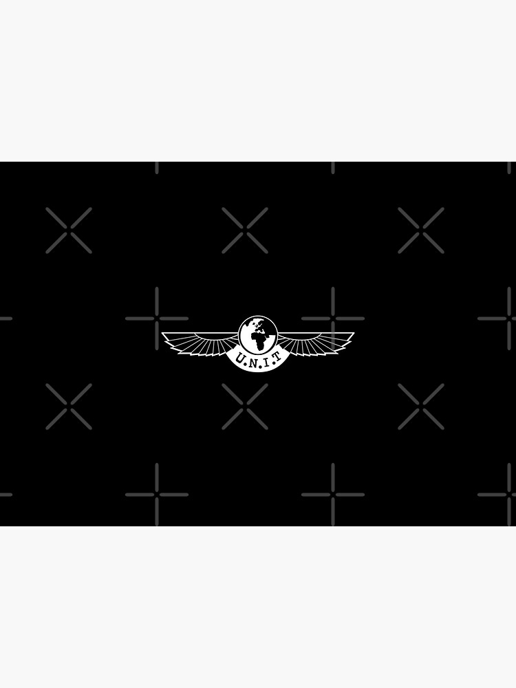 "UNIT LOGO" Sticker for Sale by TheWhiteBear | Redbubble