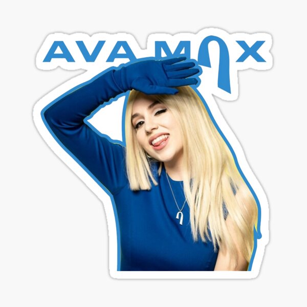 Sticker: Ava Max | Redbubble