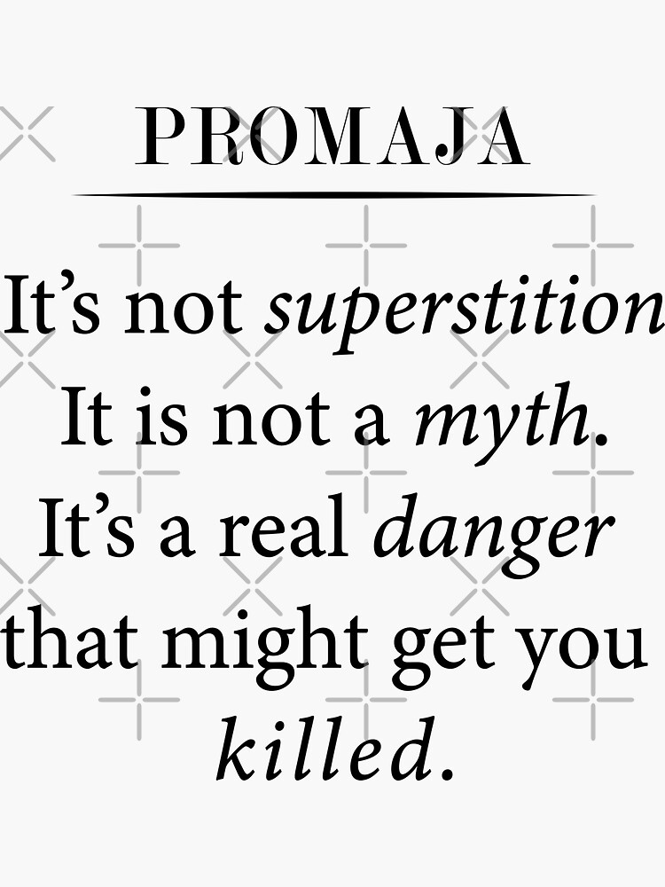 "Promaja poem" Sticker by MimmyG | Redbubble
